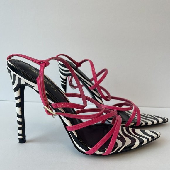 Cape Robbin | Shoes | Zebra Hot Pink Summer Women Sandals | Poshmark